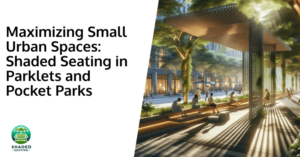 Maximizing Small Urban Spaces: Shaded Seating in Parklets and Pocket ...